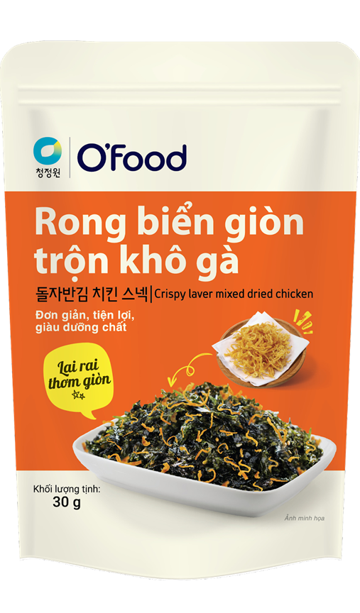 Rong biển rắc cơm - món ngon Hàn Quốc nhiều dinh dưỡng bé yêu nào cũng mê