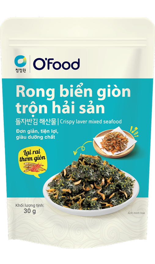 Rong biển rắc cơm - món ngon Hàn Quốc nhiều dinh dưỡng bé yêu nào cũng mê